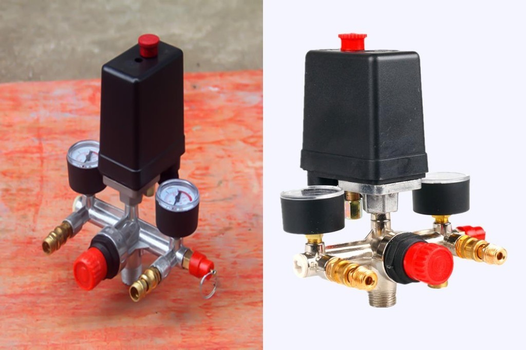 RC~ Pressure Switch Control Valve Normally Closed Adjustable Pressure ...