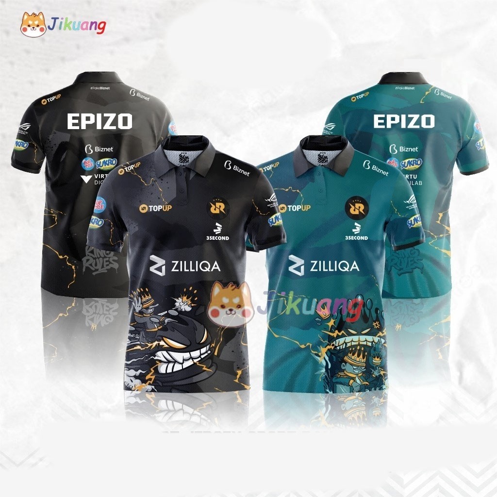 JERSEY RRQ 2024 COURAGE S13 FREE CUSTOM NAMA TERMURAH | Shopee Malaysia