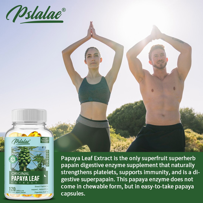 Pslalae Papaya Leaf Extract - Platelet, Bone Marrow and Spleen Support ...