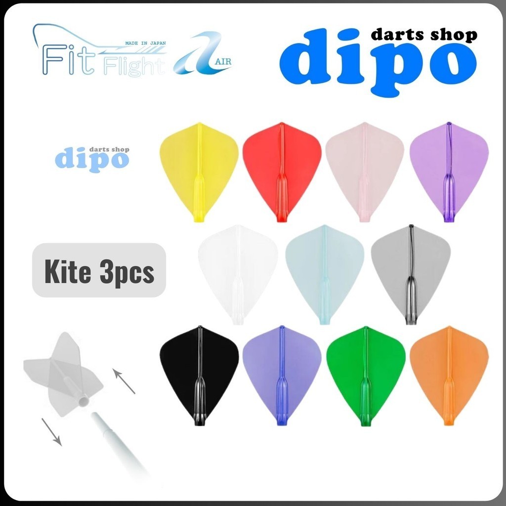 Fit Flight [ Air ] Kite (3pcs) - COSMO Fit Darts Flight | Shopee Malaysia