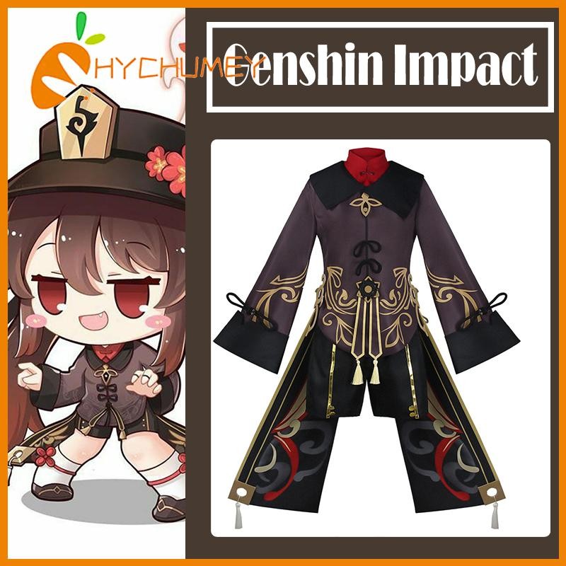 Fashionable Genshin Impact Hutao Cosplay Costume Chinese Style Costume ...