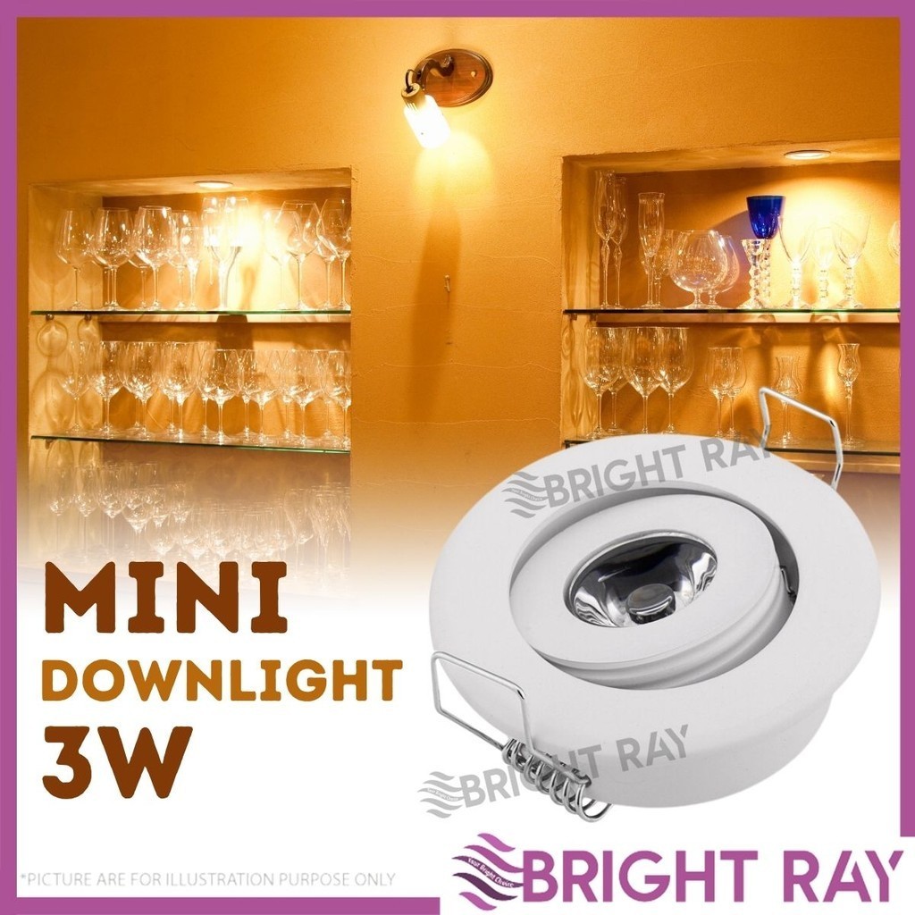 3W MINI DownLight LED Fixture LED Spotlight Jewelry Indoor Display ...
