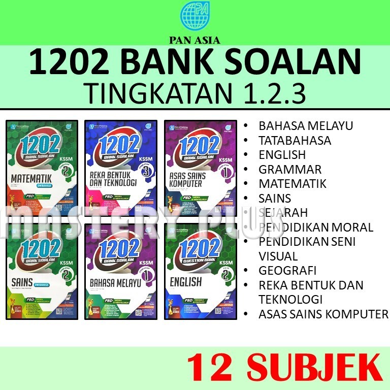 1202 QUESTION BANK FORM 1 2 3 / 1202 BANK SOALAN TINGKATAN 1 2 3 KSSM ...