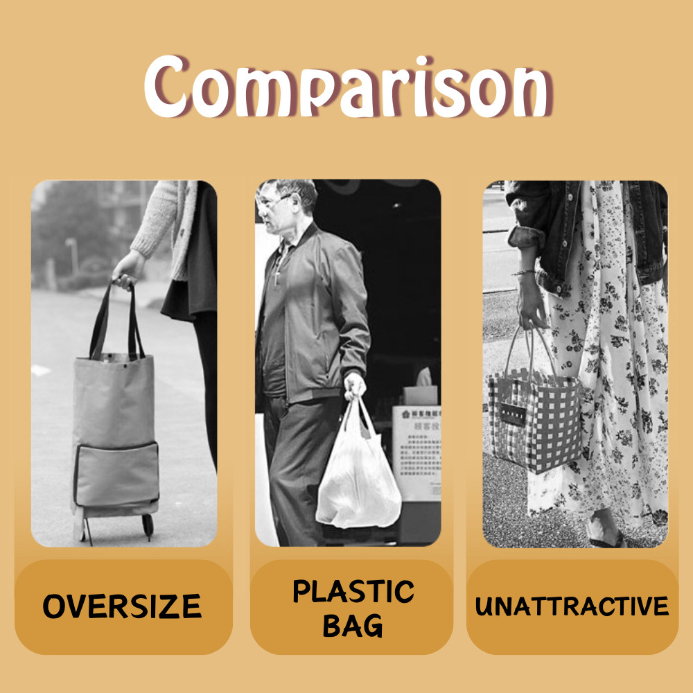 Foldable Shopping Bag Recycle Bag Large Grocery Bag Reusable Eco Bag ...