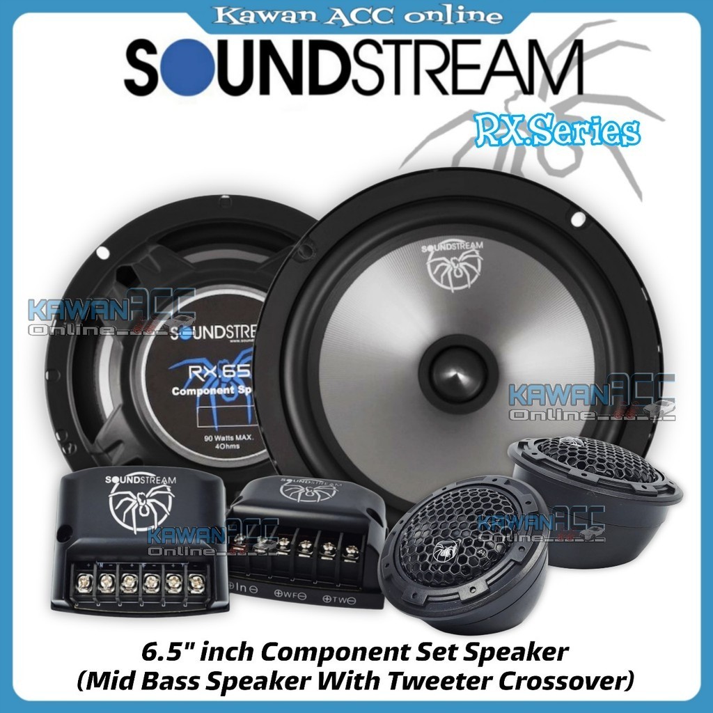 SOUNDSTREAM RX Series 6.5 inch Mid Bass Speaker | Shopee Malaysia