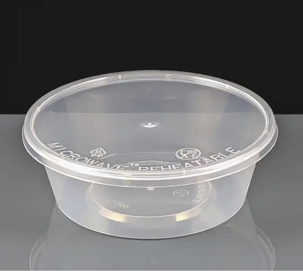 MICROWAVABLE ROUND CONTAINER & LID 250ML BBB10 (10 SETS) | Shopee Malaysia
