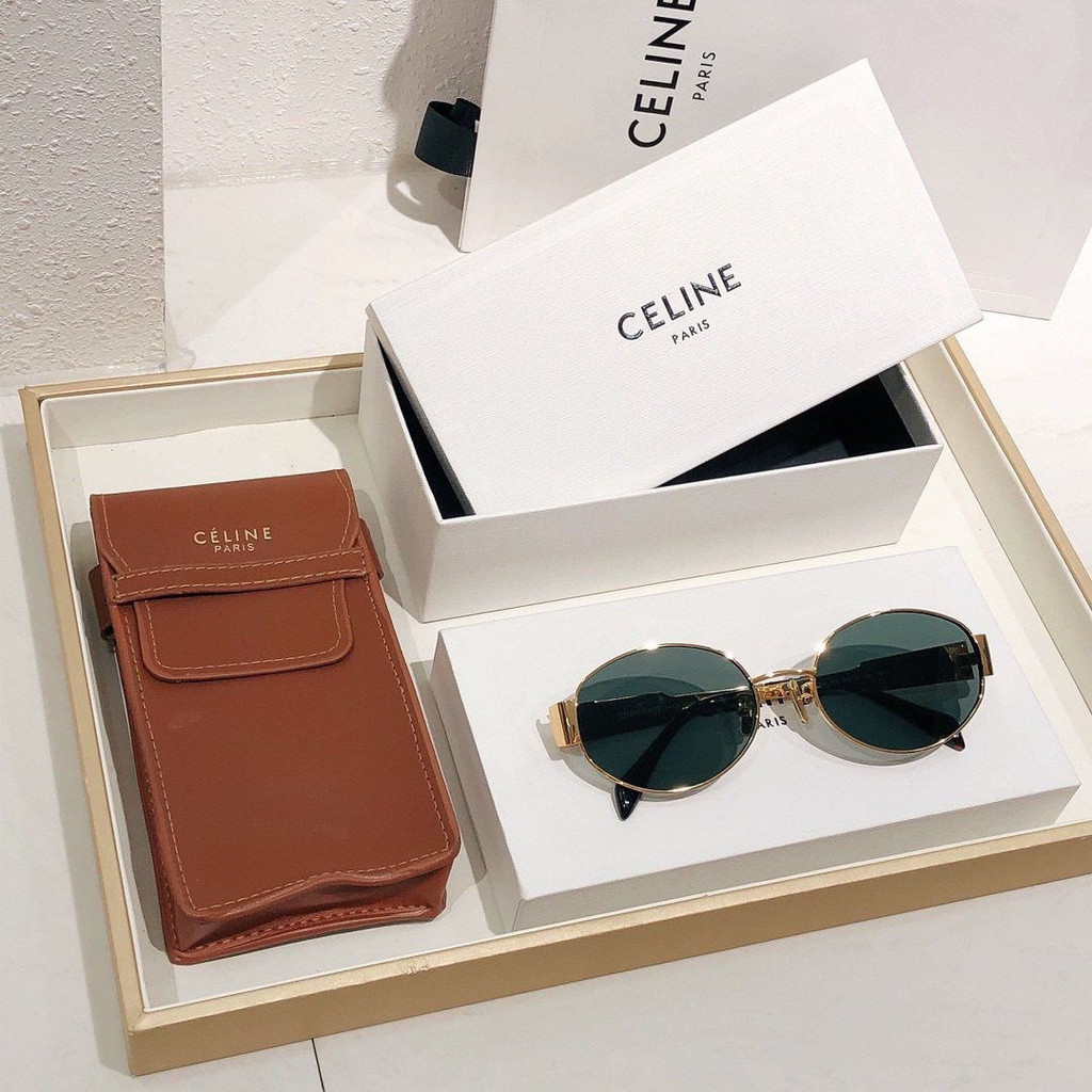Celine New Arc De Triomphe Glasses Oval Lisa Same Style Personalized ...