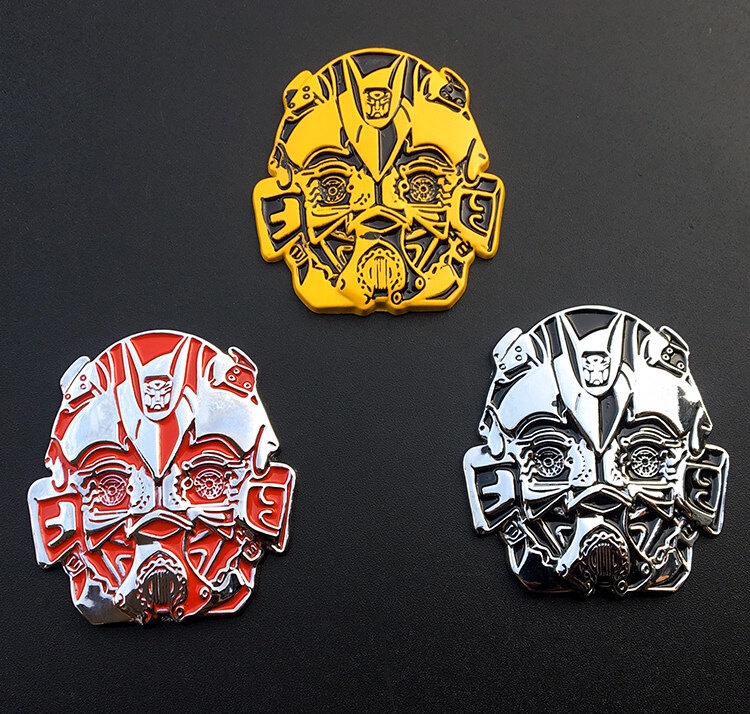 XINFAN 3D Metal Bumblebee Super Bee Car Emblem Decal Car Sticker for ...