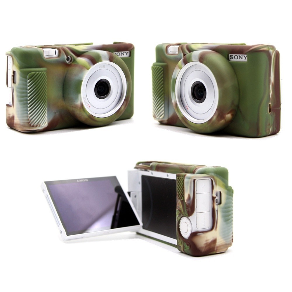 Silicon Camera Case Body Cover Frame Rubber Skin for Sony ZV1F ZV1 ...