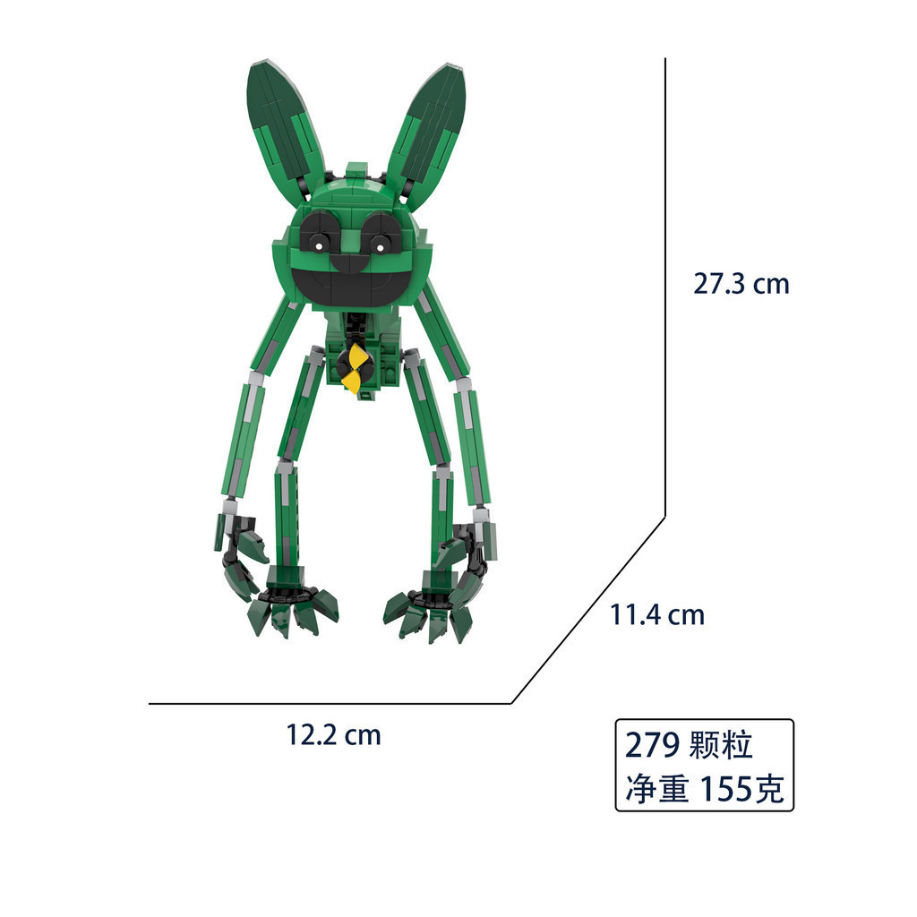 CatNap Poppy Playtime 3 Building Blocks, Smiling Critters Kawaii Anime ...