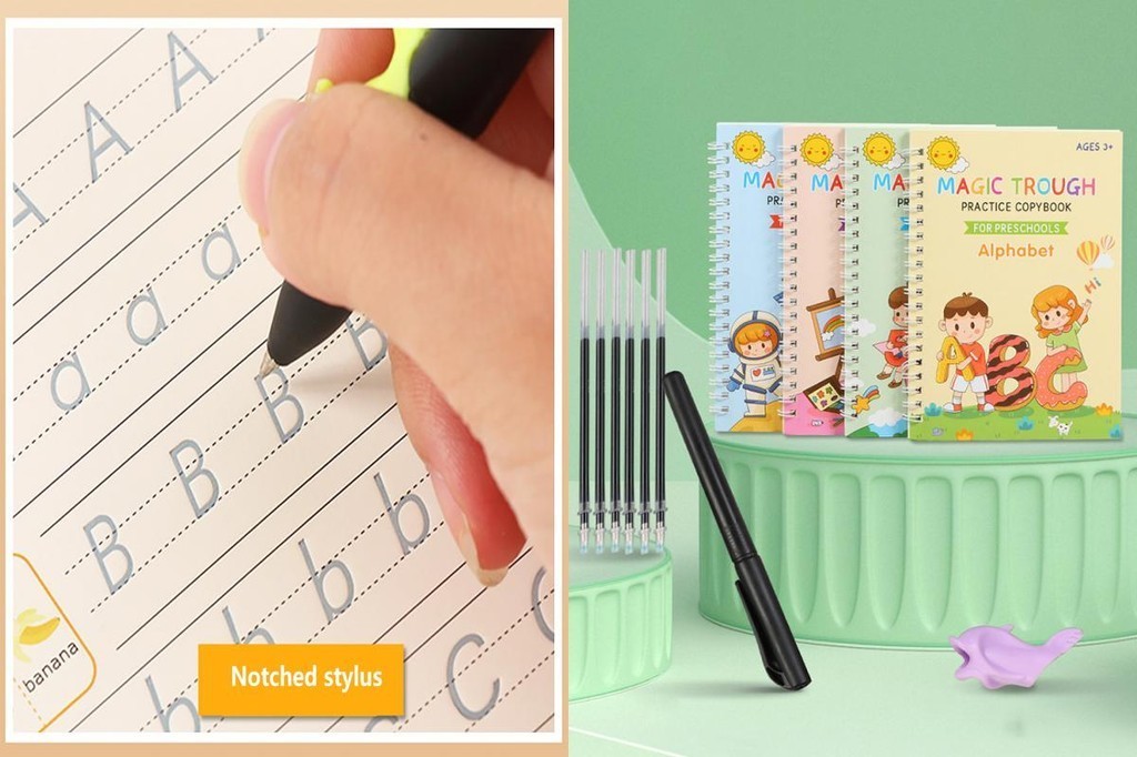 Moon Calligraphy Practice Book for Kids Thick Calligraphy Exercise Book ...