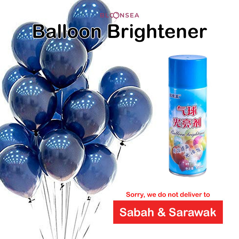 Balloon Brightener Spray Polish Shine Keeps Latex Balloons Looking ...