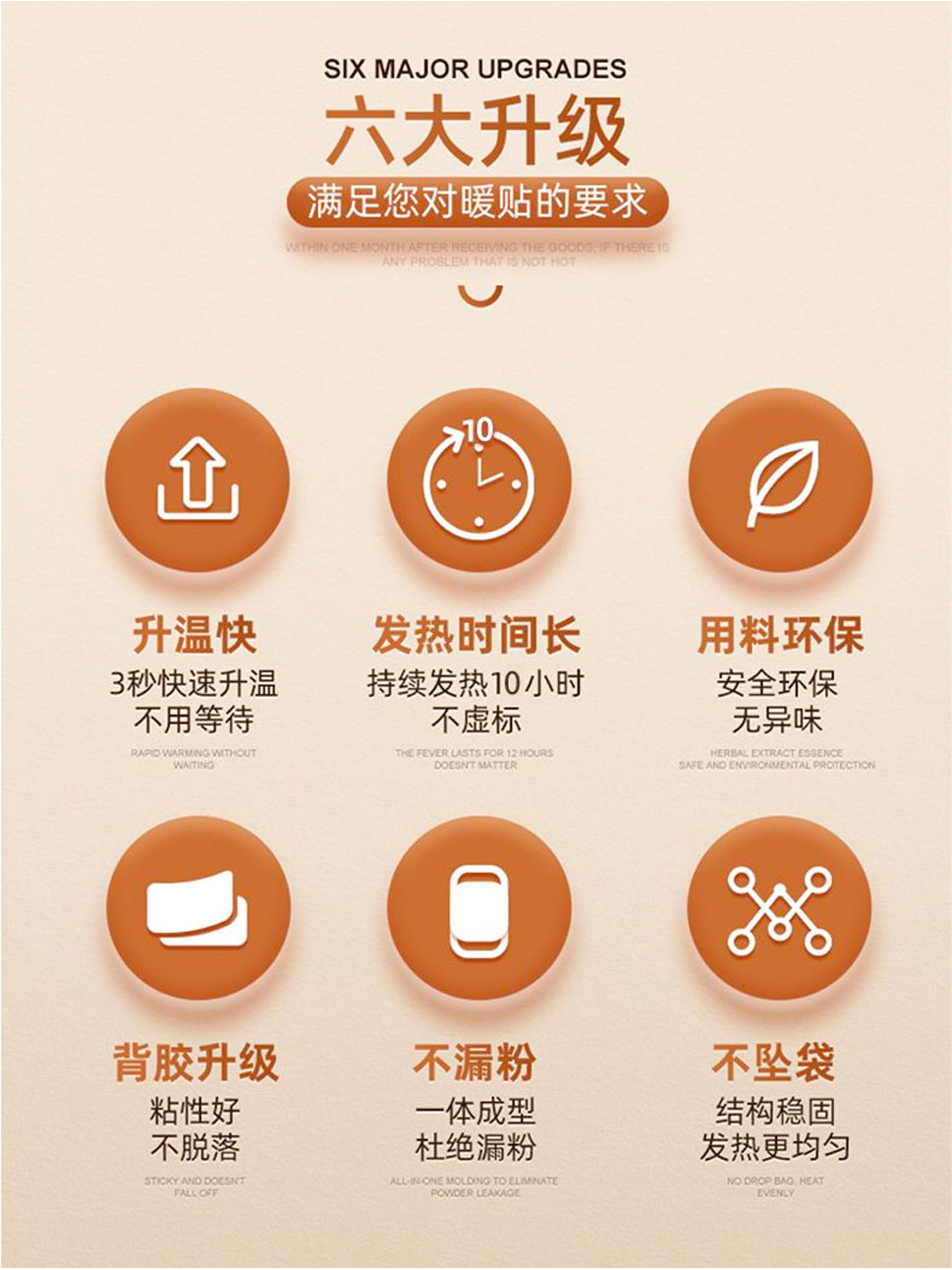 Pelekat Pemanas♨️暖暖贴1片 Hot Pad 1PCS Heat Warm Patch Period Pain Relief ...