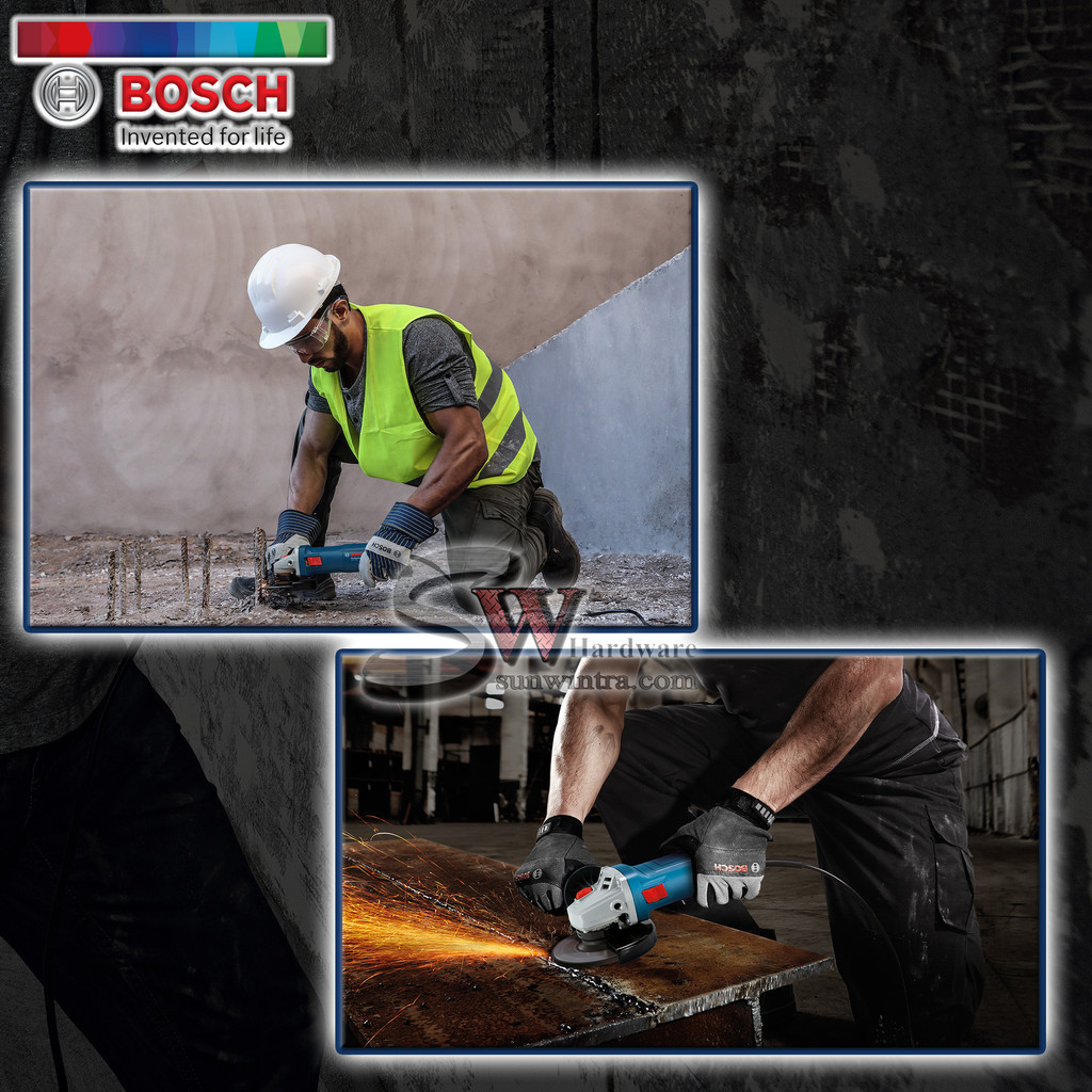 COMBO Bosch GWS700 GWS 700 ANGLE GRINDER 710W + 1X AKODA DIAMOND DISC ...