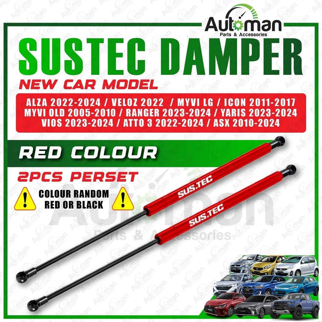 Sustec Damper Front New Car Model Alza Veloz Vios Myvi Lagi Best Icon ...