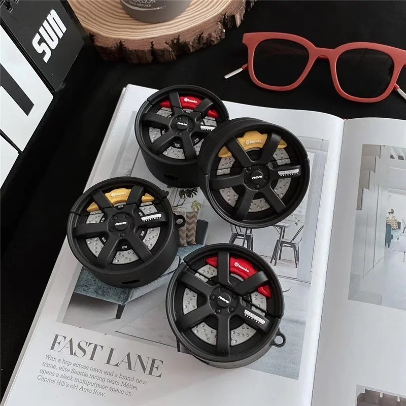 Creative Racing Tyre Case for AirPods Pro2 Airpod Pro 1 2 3 Bluetooth ...