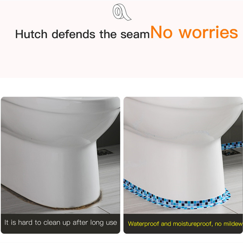 38MM*3.2M Kitchen Sink Waterproof Sticker Anti-mold Waterproof Tape ...