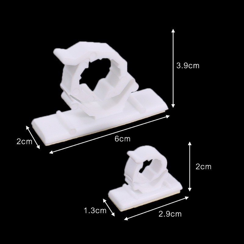 1Bag Power Cord Wiring Fixer - Mini Wire Organizer - Wall Hook - Data ...