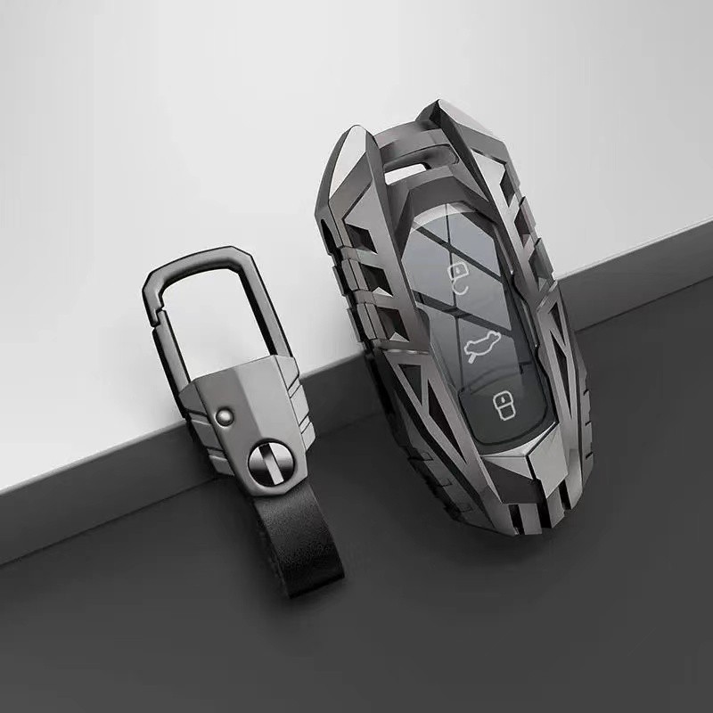 Car Key Cover Proton X50 X70 Chrome Reflection Zinc Alloy Key Case ...