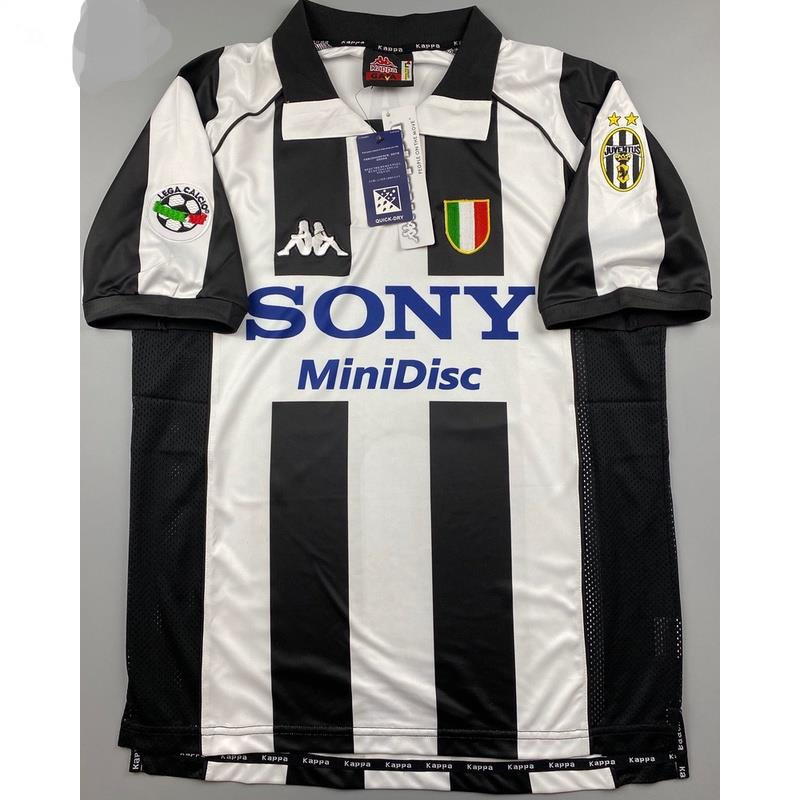 1997 Juventus Retro Home Jersey, Number ZIDANE DEL PIERO Armgalcho ...