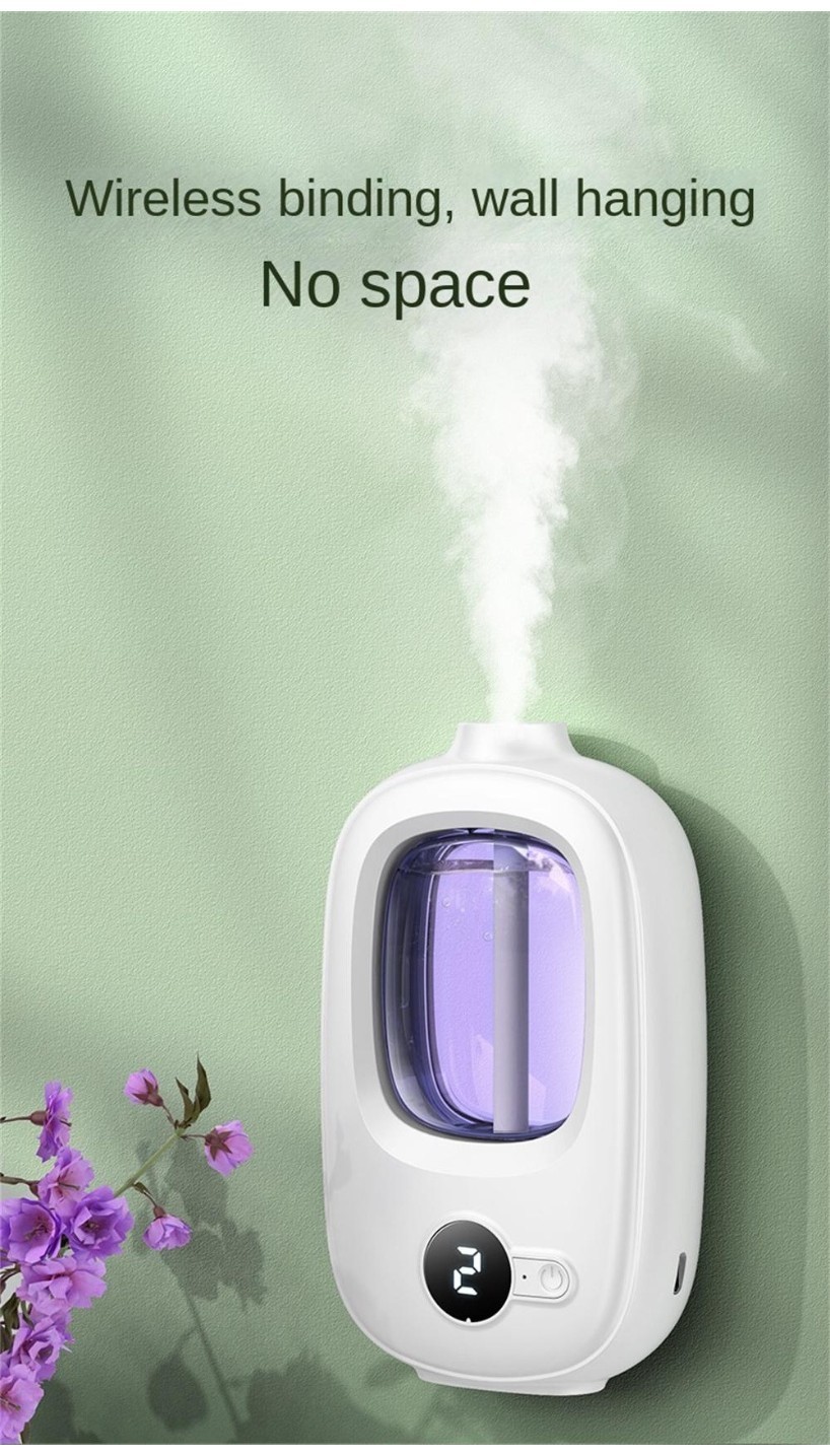 Wireless Aroma Diffuser Timing Automatic Air Freshener Toilet Dehumidifier Essential Oil ...