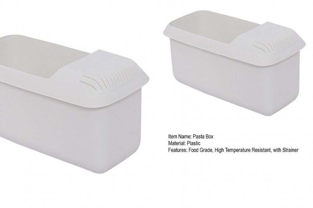 SGW_ Spaghetti Holder with Drainage System Pasta Box Quick Easy ...