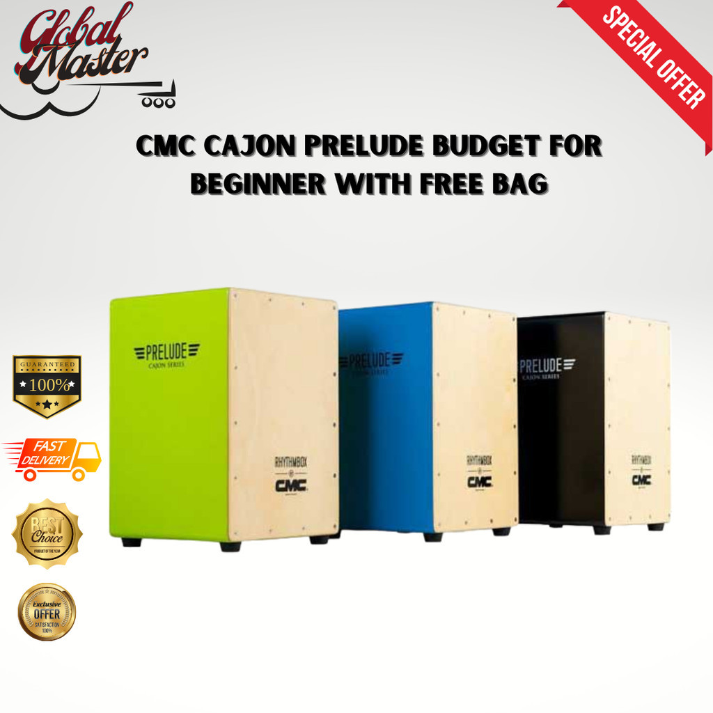 CMC CAJON PRELUDE BUDGET FOR BEGINNER WITH FREE BAG | Shopee Malaysia