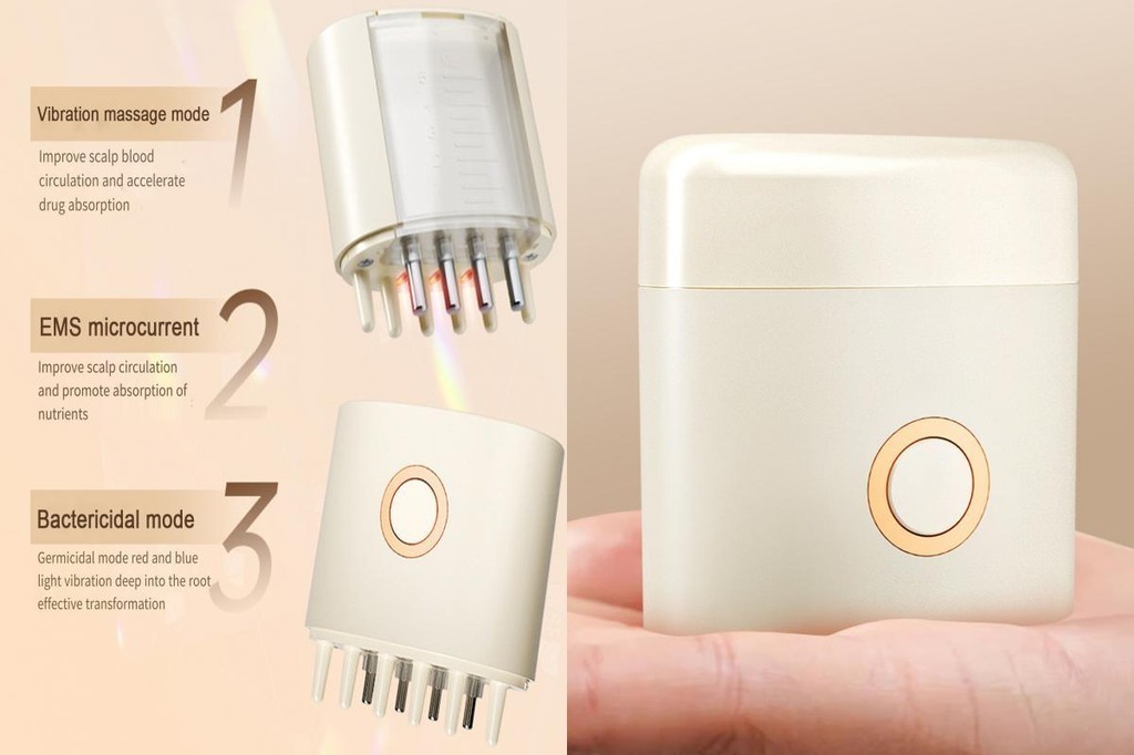 Liquid Dispensing Hair Tool Essential Oil Applicator Electric Hair ...