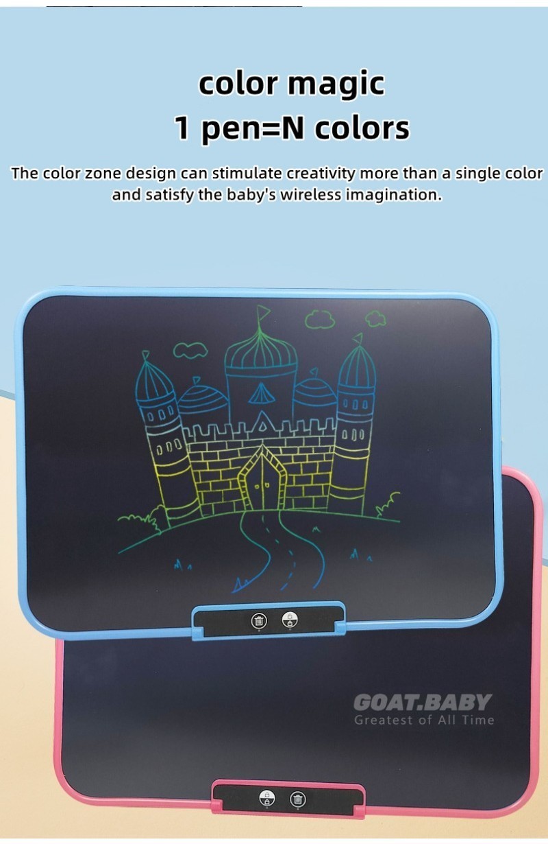 8.5-22 Inch Colorful LCD Writing Tablet Educational Toys for Kids ...