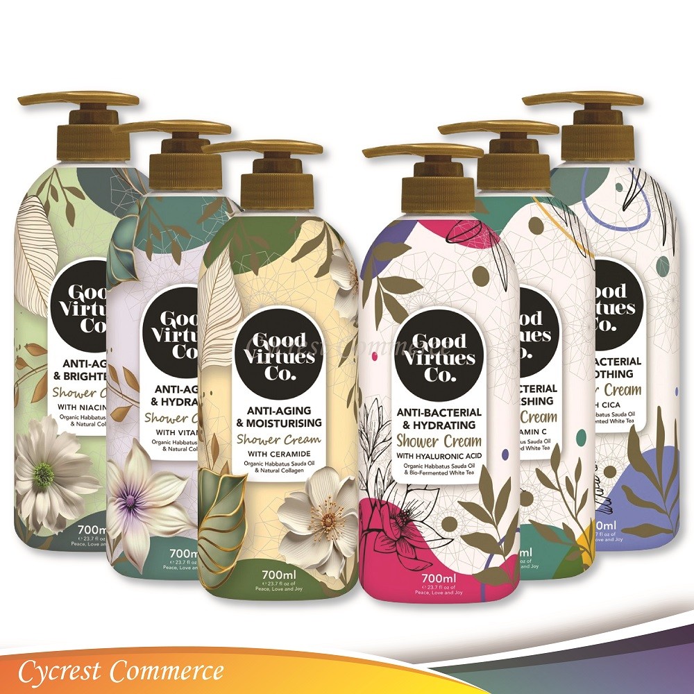 Good Virtues Co. [GVC] Shower Cream (700ml) | Shopee Malaysia
