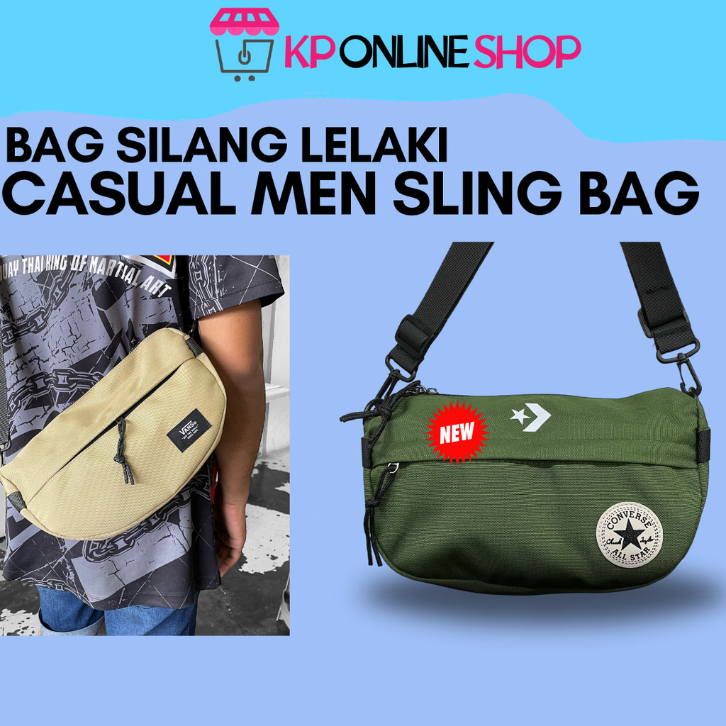 NEW DESIGN SHOULDER BAG CROSSBODY BAG SLING BAG FOR UNISEX BEG SILANG ...