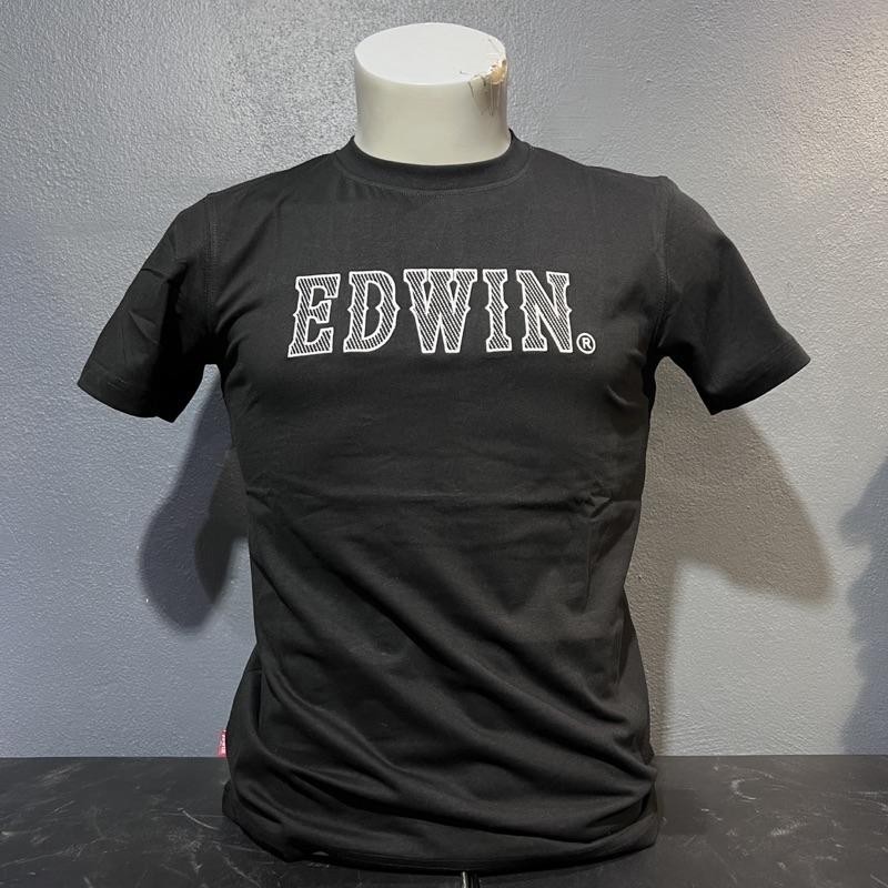 🔥New Arrivals🔥 EDWIN® Men’s Signature Logo Embroidery T-Shirt ( 7480 ...