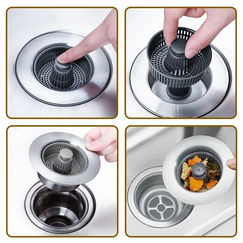 Garbage Disposal Food Catcher Drain Strainer Stopper Waste Collector ...