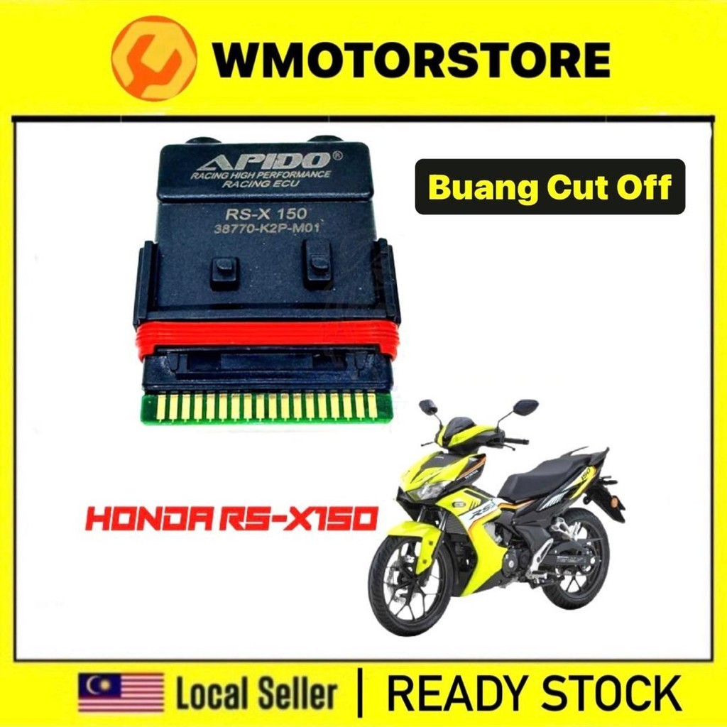 RSX150 RS150 V3 Apido Racing Hyper Boost ECU PNP No Dyno No Cut OFF Top ...