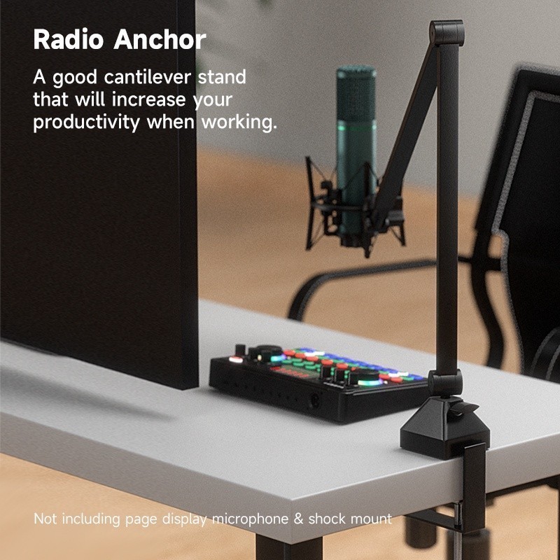 GOCHANMI mic stand cantilever bracket universal live mic cantilever ...