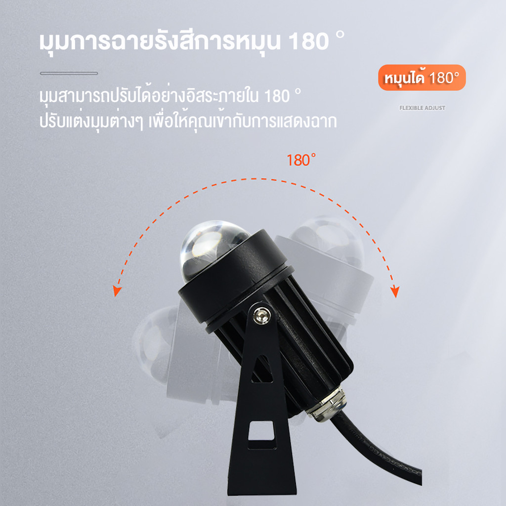 Outdoor 220V 5W Spotlight LED Floodlight Waterproof IP65 Wall Light ...