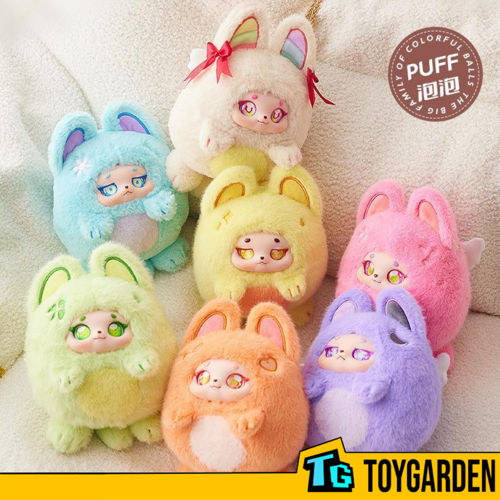 Puff Colorful Ball Family Zipper Crossbody Bag Blind Box ...