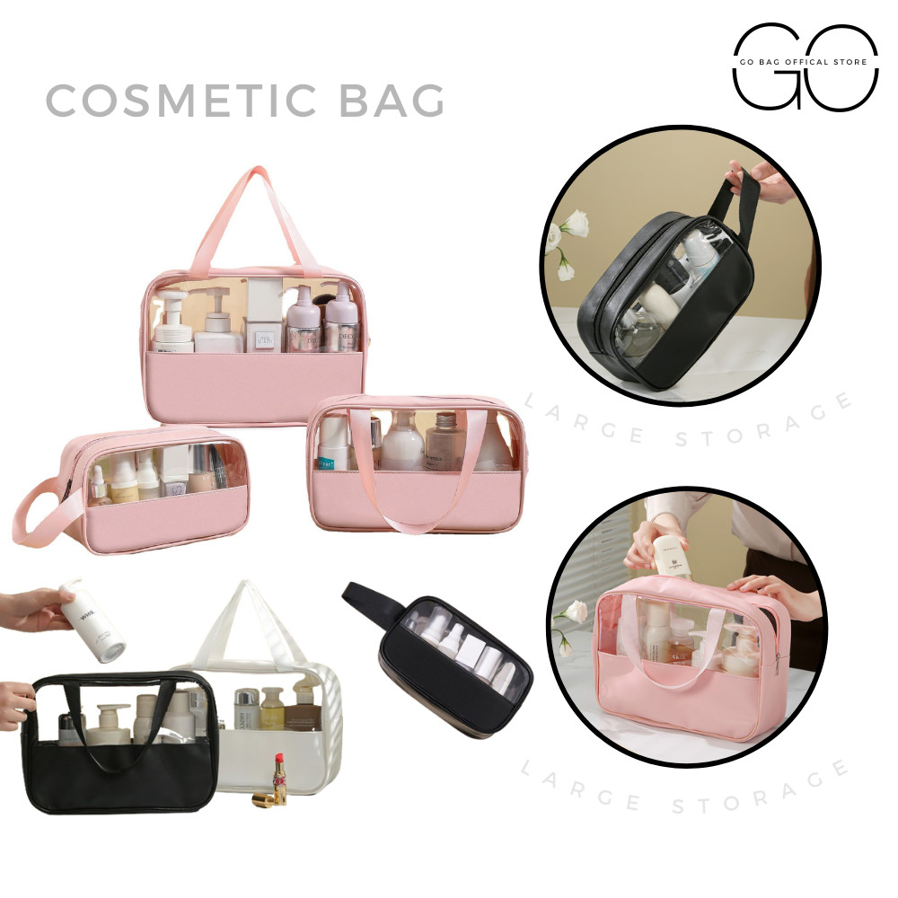 Beauty Cosmetic Bag Wash Bag Cosmetic Bag Travel Beg Wanita Kosmetik ...