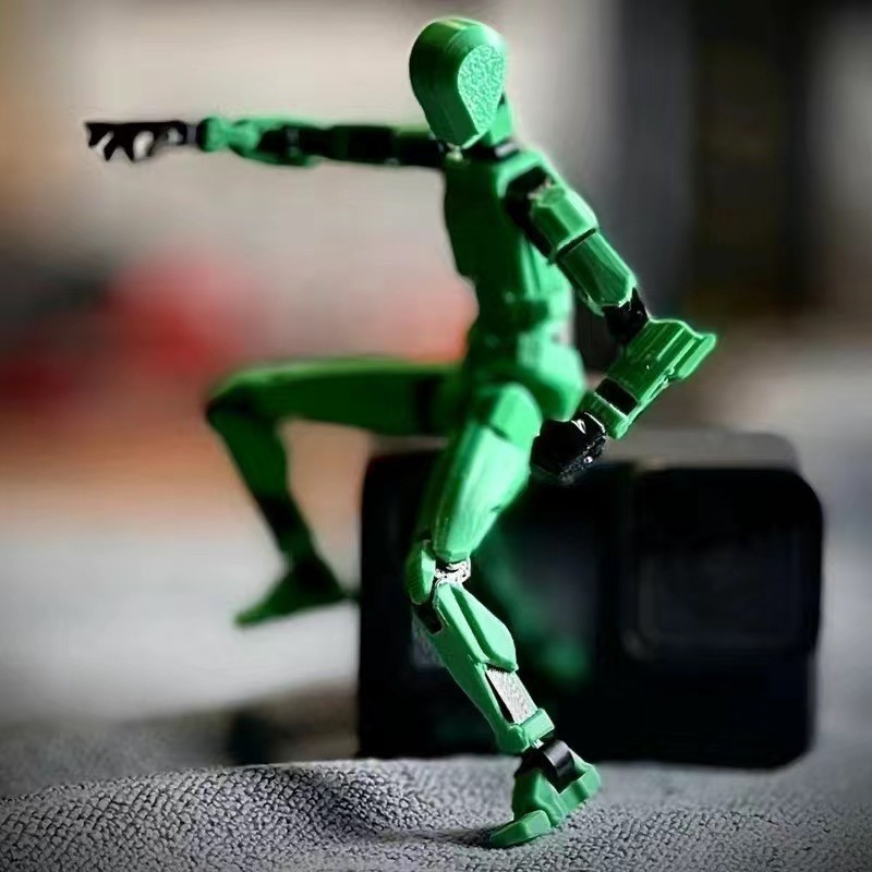 Upgraded Version 3d Printing Multi-Joint Action Figure Lucky 13 Toys ...