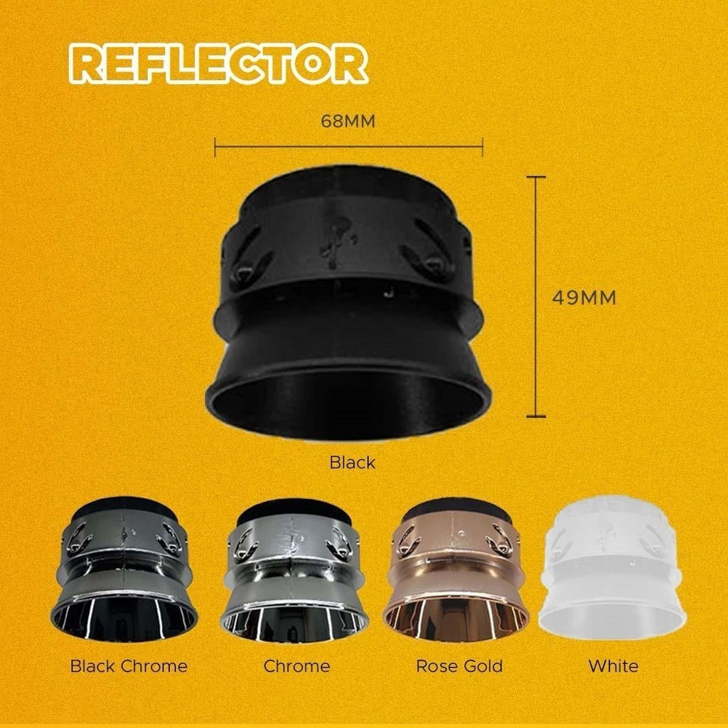 SINGLE DOUBLE TRIPLE ANTI GLARE EYEBALL FITTING GU10 BULB HOLDER ...