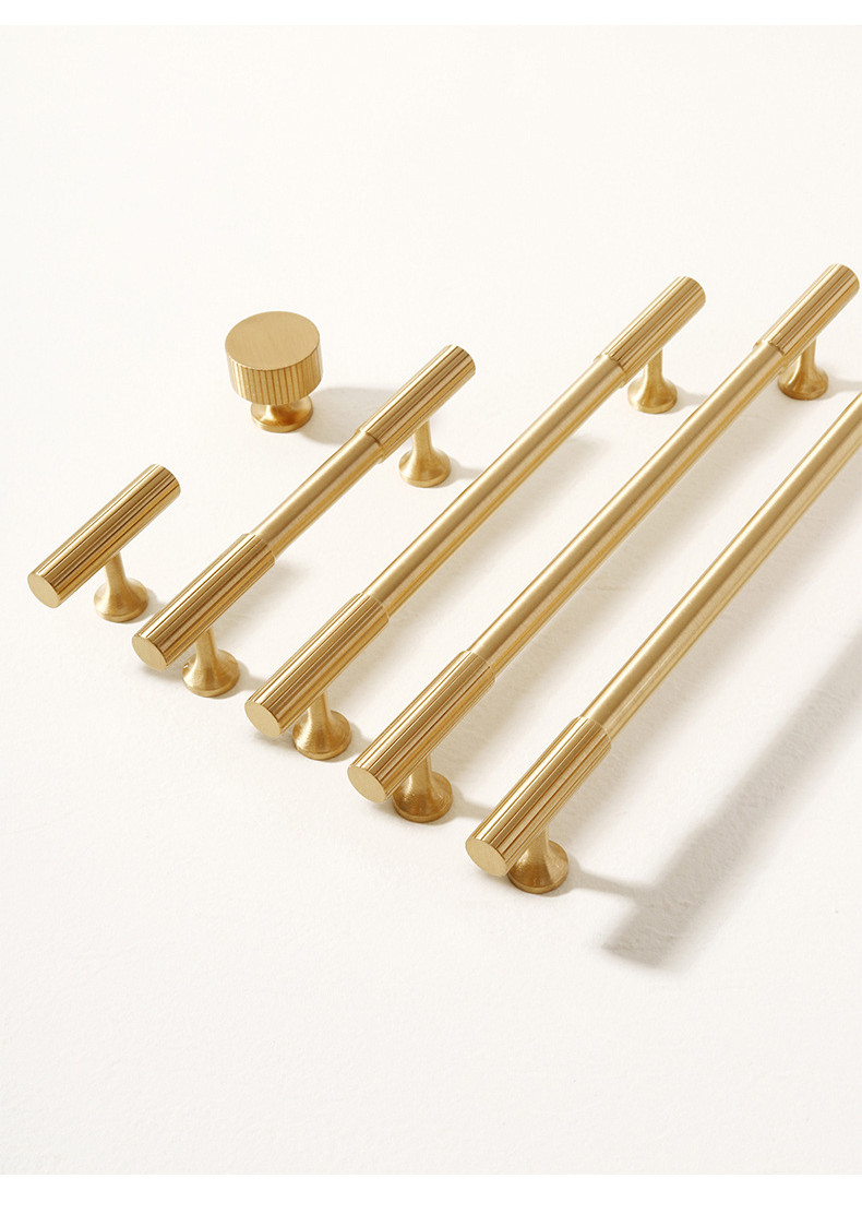 Brass Nordic Wardrobe Shoe Cabinet Handles Chest Cabinet Handle Drawer ...