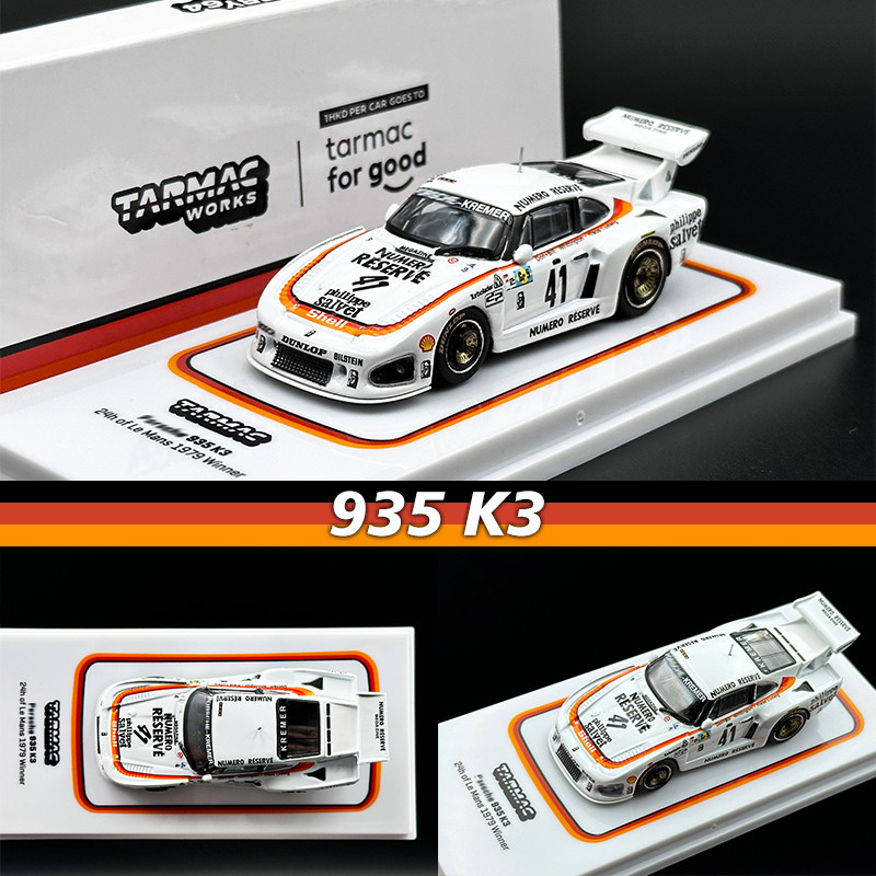 TW In Stock 1:64 935 K3 24h LeMans Germany Diecast ama Car Model ...