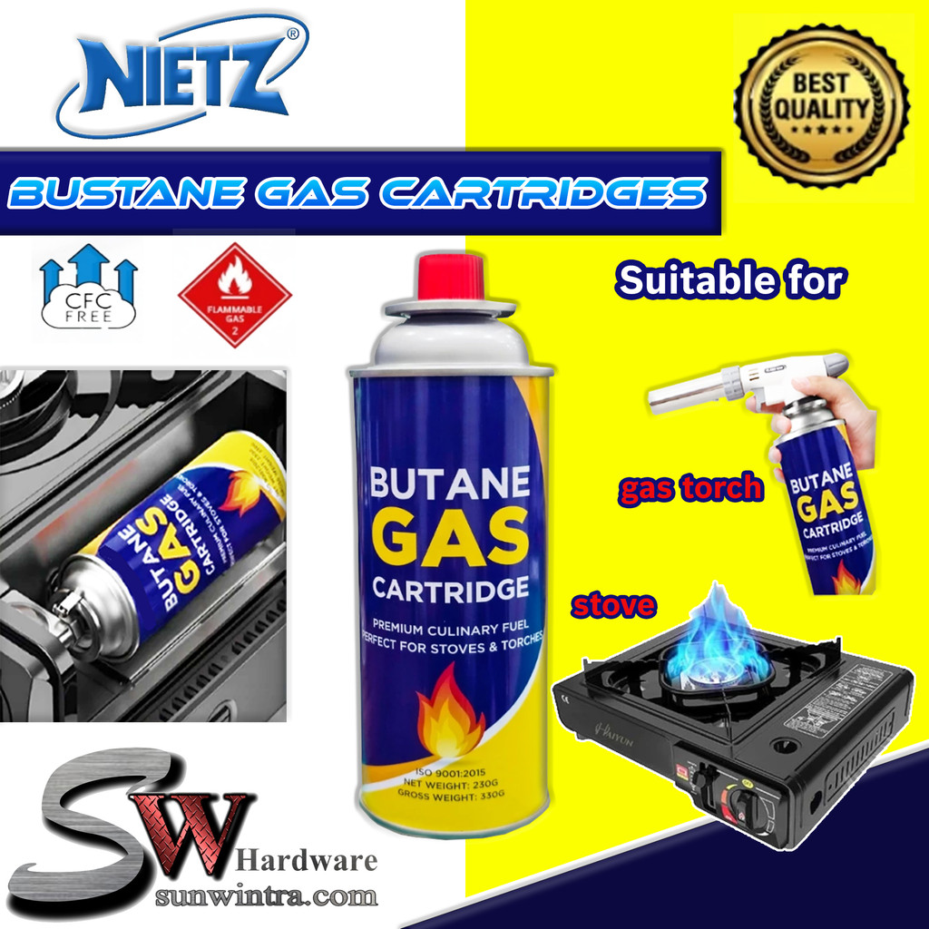 1PCS Butane Gas Burner Gas Cartridge Welding Fire Anti-Exploade Gas Tin ...