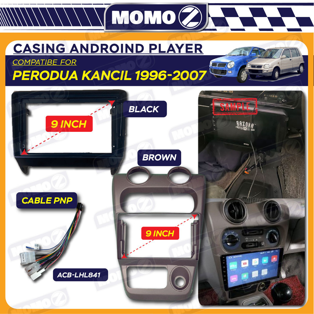 Car Perodua Kancil 660 / 850 1996 - 2007 Dashboard Audio Android Player ...
