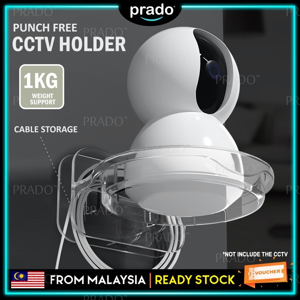 PRADO CCTV Holder Wall Mounted Storage Rack Universal Camera Shelf Rack ...
