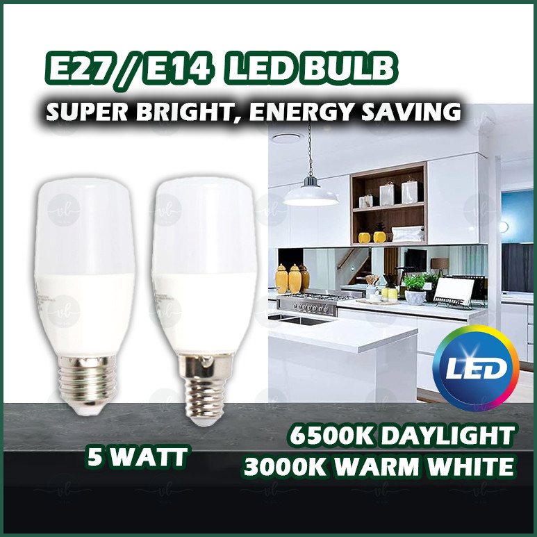 E27 E14 LED Stick Bulb 5W LED Light Bulb Energy-Saving Light Bulb LED ...