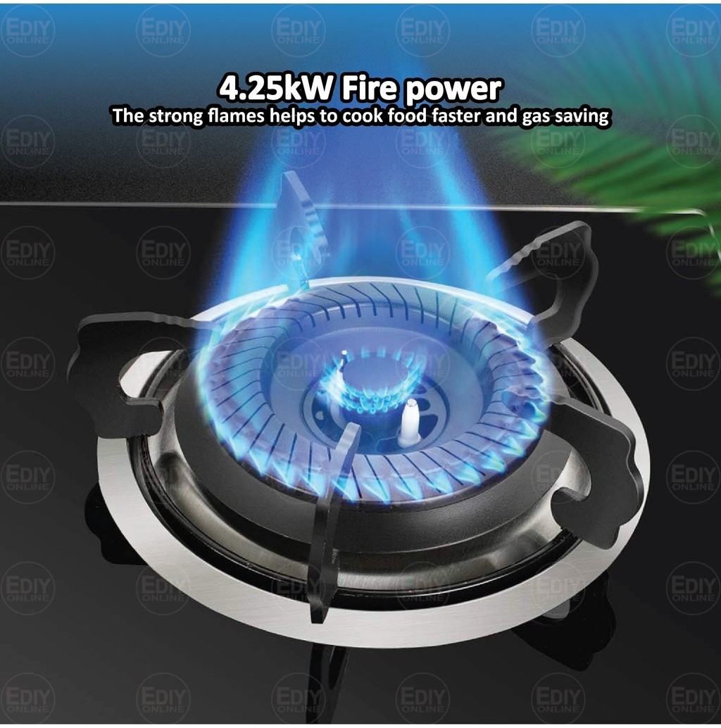 【NEW】 Milux MGH-S634M STAINLESS STEEL SURFACE COOKER HOB STOVE DAPUR ...