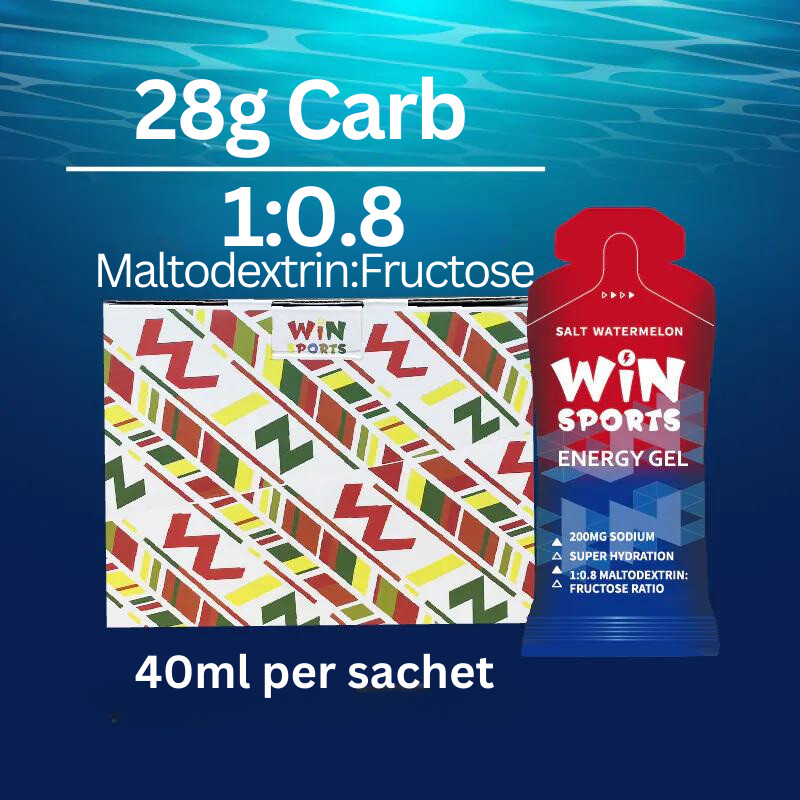 Winsport Electrolyte Energy Gel 40ml Cycling Running Jogging WiN Gel ...