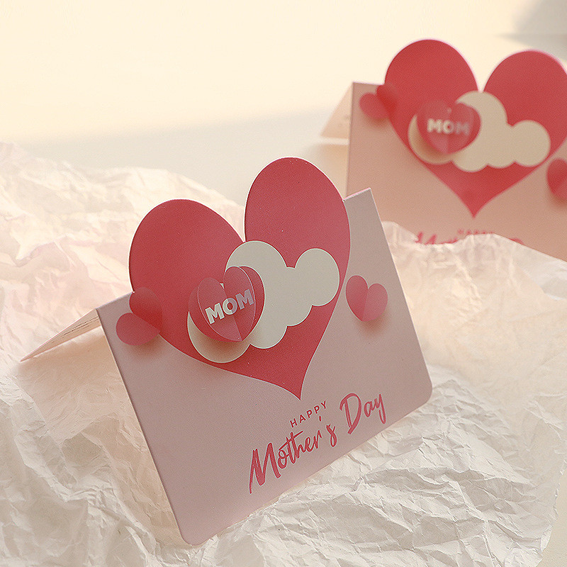 Fashion Happy Mather's/Father's Day Greeting Card Art Flower Greeting ...