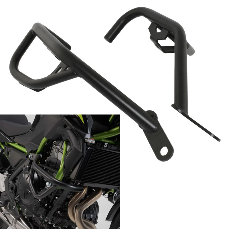 WAASE Engine Guards Bumper Crash Bar Protector For KAWASAKI Z650 Z650RS ...